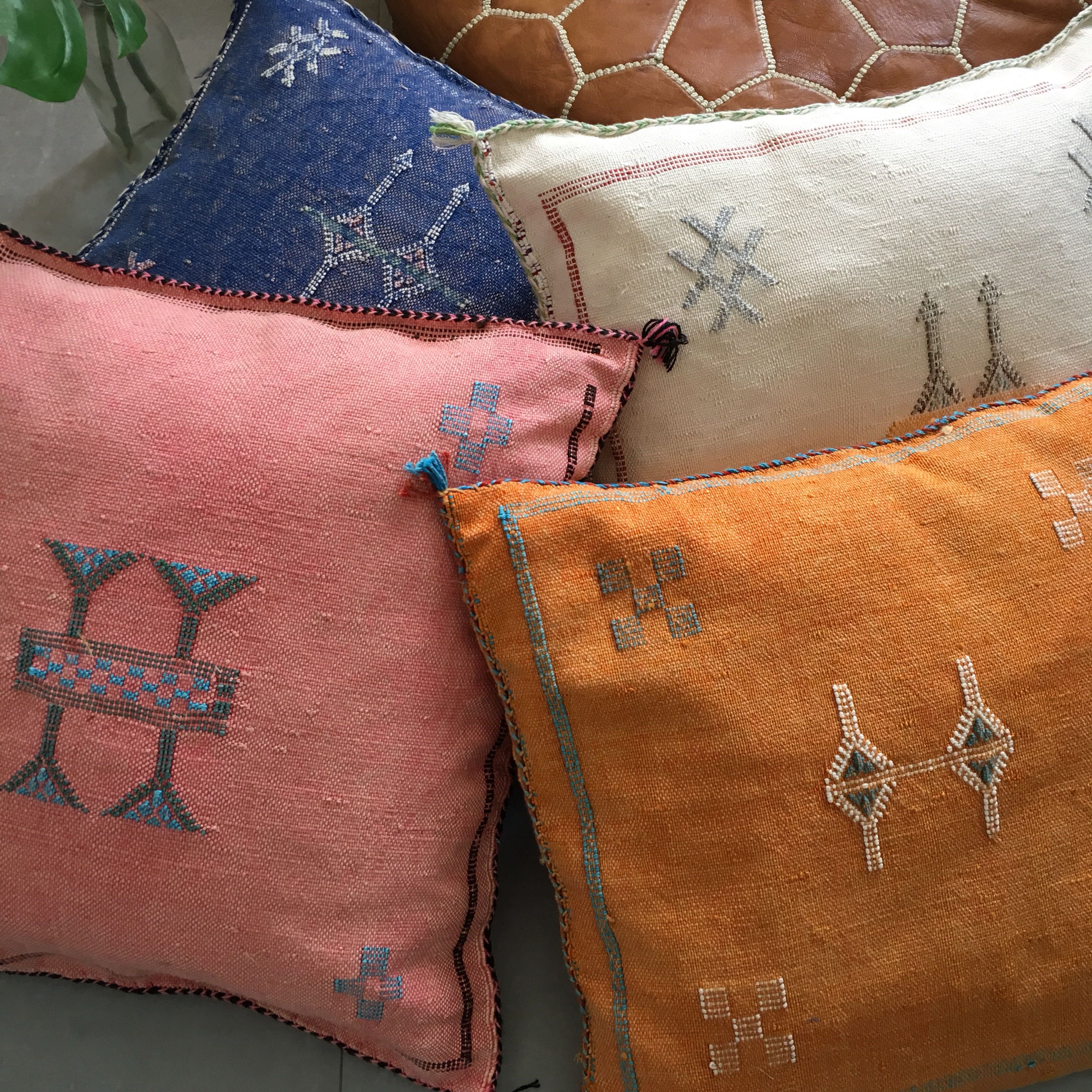 Cactus Silk Cushions-Sabre Silk Cushions-Moroccan Cushions Sydney – The ...